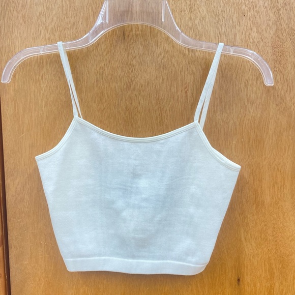 By Together | Tops | New By Together Chrissy Cross Bralette In Cream ...
